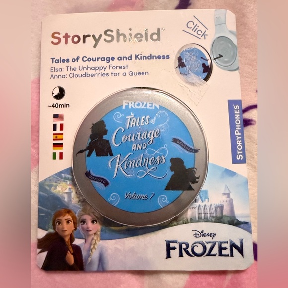 Disney | Toys | Disney Frozen Storypod Disc With Elsa And Anna Blue And ...
